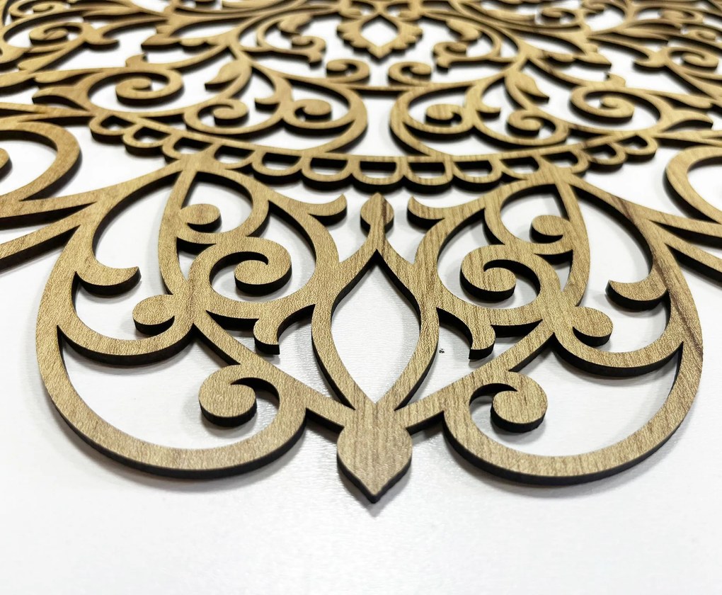 dřevo života Mandala na zeď BEZPODMÍNEČNÁ LÁSKA Zvolte barvu dekoru: Antracitová, Zvolte rozměr Ø (cm): 60