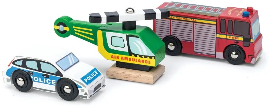 Le Toy Van Set autíček Záchranáři