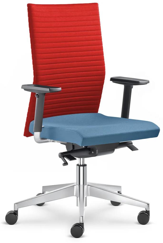 LD seating Element 430-SYS-F40-N6 - Kancelářská židle  - červená/modrá