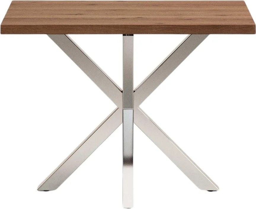 Jídelní stůl s deskou v dubovém dekoru 90x160 cm Argo – Kave Home