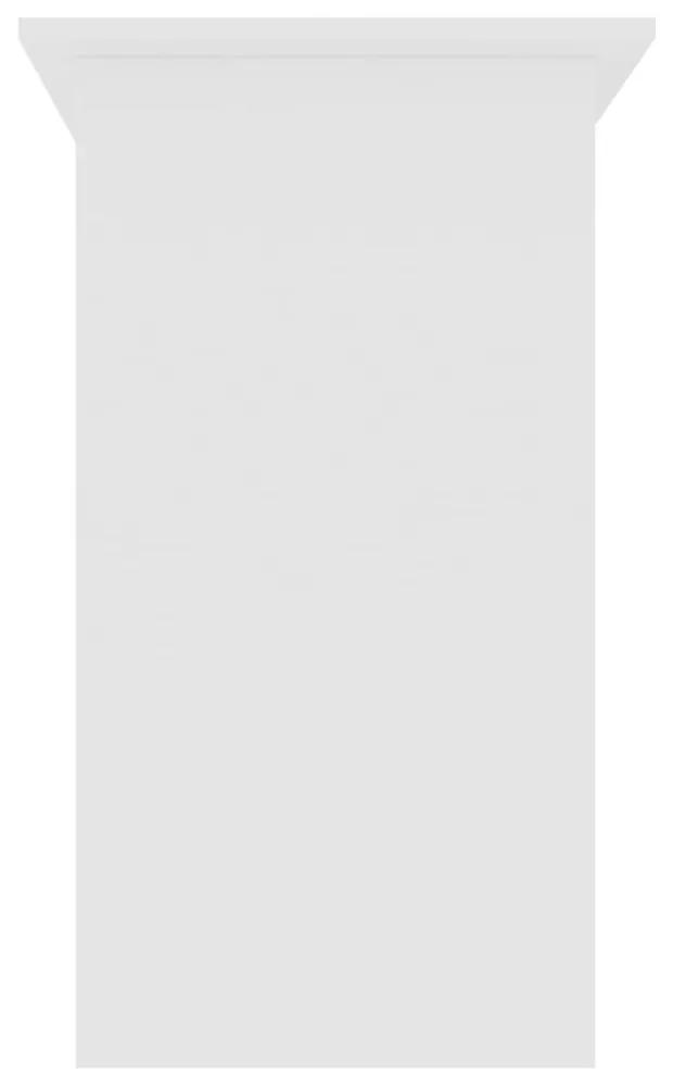 Petromila Psací stůl bílý 80 x 45 x 74 cm dřevotříska