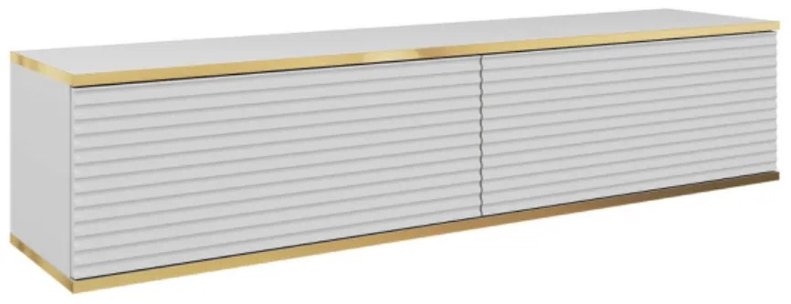 Piaski Závěsná TV skříňka ORO RTV135 MDF Barva: šedá
