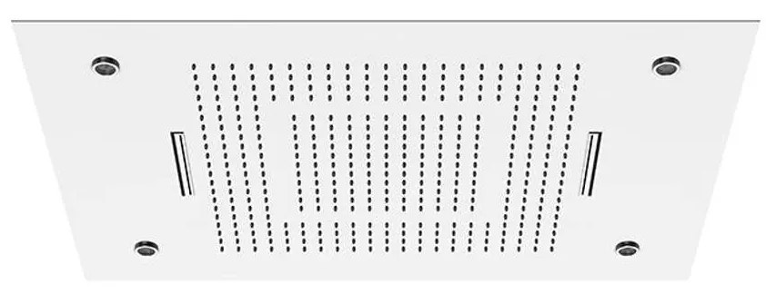 Steinberg 390 - Hlavová sprcha, 60x80 cm, 3 proudy, LED osvětlení, nerez 390 6832