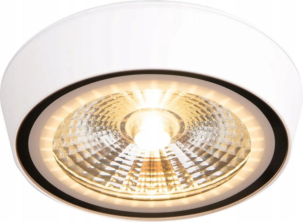 Stropní kovová lampa Charon C0207 Maxlight kulatý stropní svítidlo Led 12W 3000K