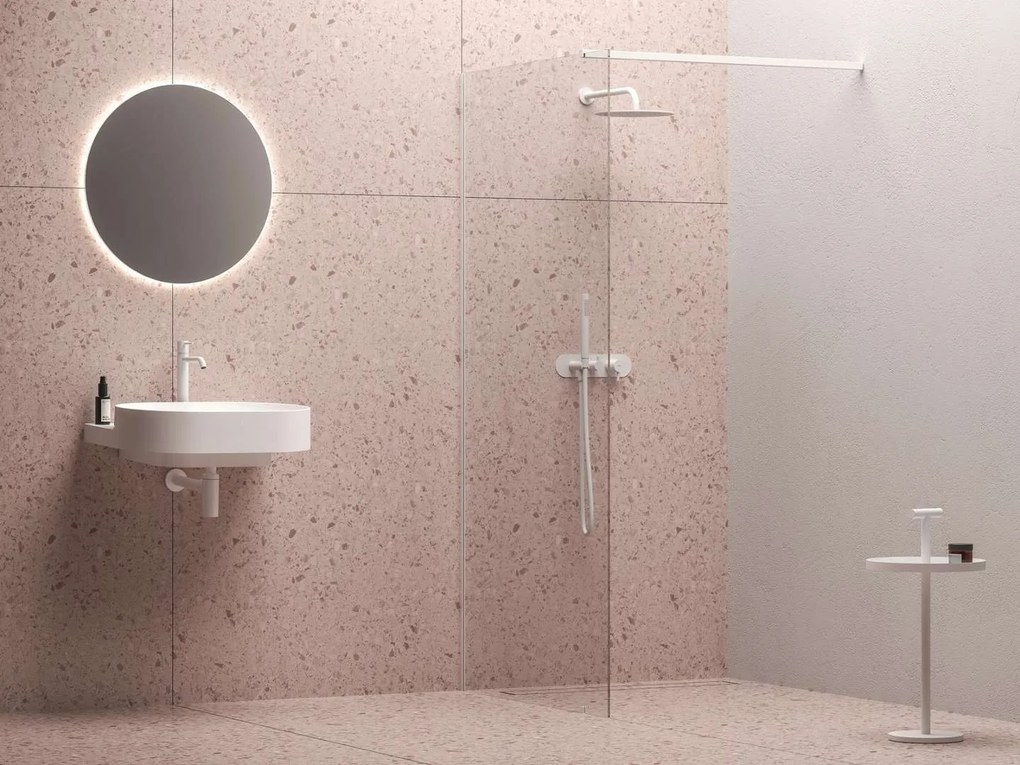 Ravak Walk-In - Sprchová stěna Walk-In Wall 70x200, matná bílá/čiré sklo GW9W10E0SZ1