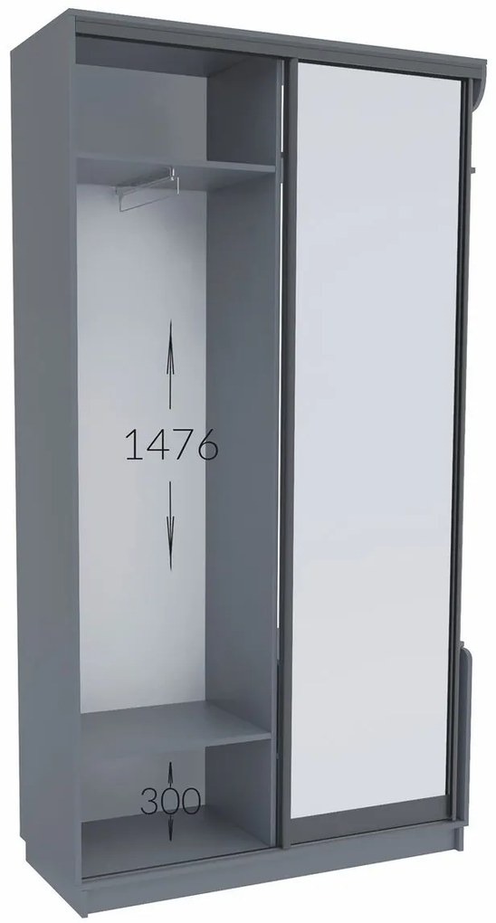 Casarredo Šatní skříň/předsíň ELIS 120 sonoma