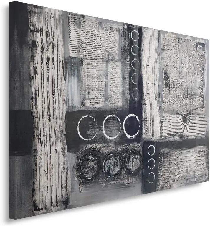 CARO Obraz na plátně - Gray Abstraction 40x30 cm