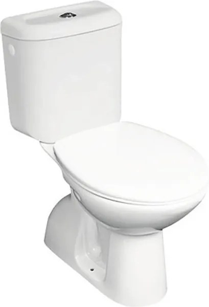 Jika WC Kombi ZETA se splachovacím kruhem, svislý odpad, 355 x 645 x 760 mm