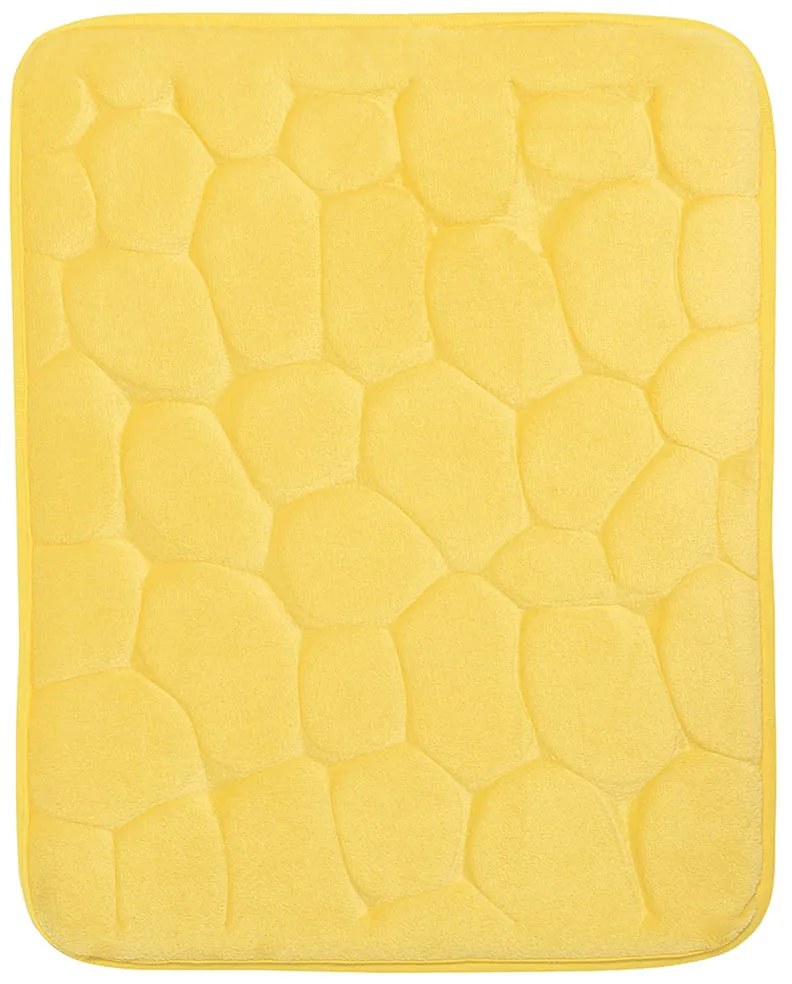 Koberce Breno Koupelnová předložka 0133 yellow, Žlutá, 50 x 40 cm