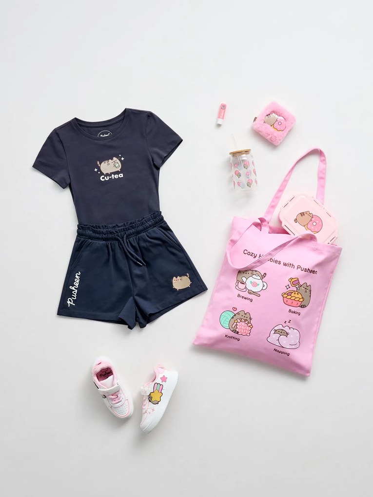 Sinsay - Snídaňová krabička Pusheen The Cat - pastelová růžová
