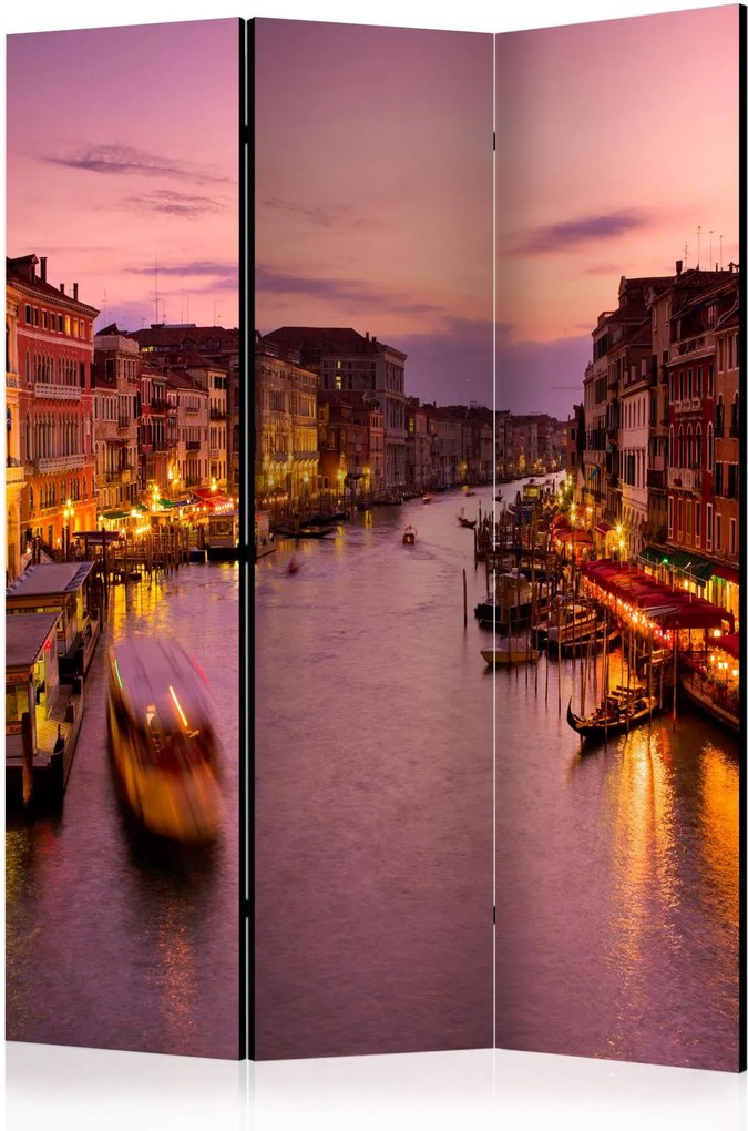 Paraván - City of lovers, Venice by night [Room Dividers] 135x172