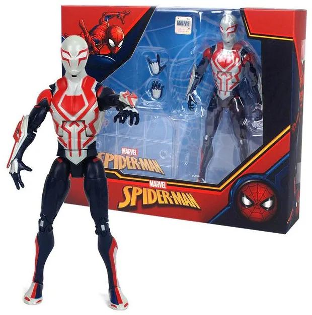 Pohyblivá akční figurka Spiderman, Green Goblin a Spider-Gwen Varianta: Spider-man s příslušenstvím - bílo-černý