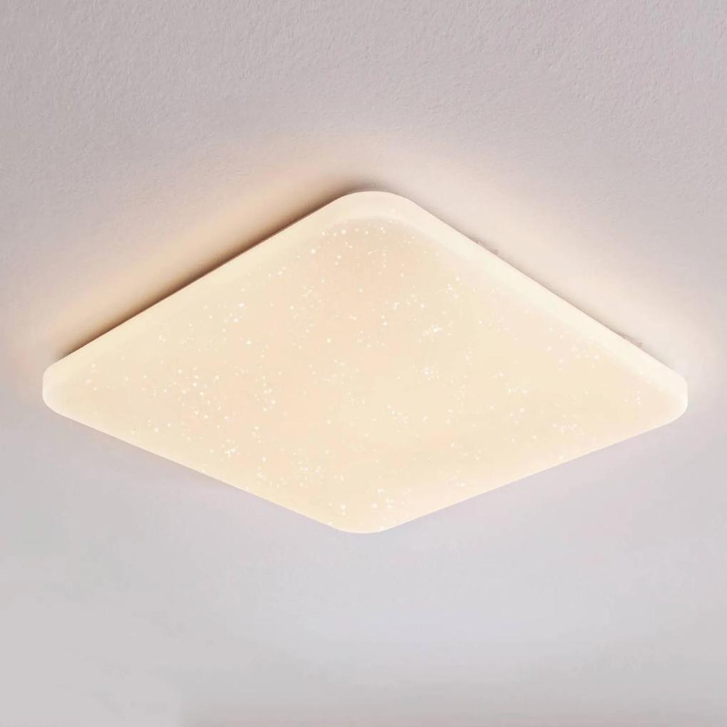Frania LED stropní světlo křišťálový efekt hranaté