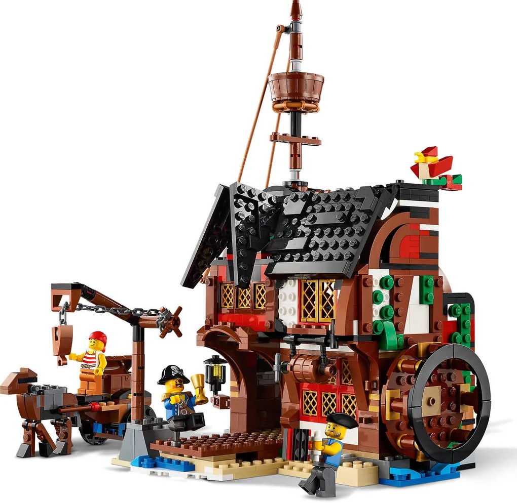 LEGO CREATOR Pirátská loď 3v1 31109 STAVEBNICE 2231109