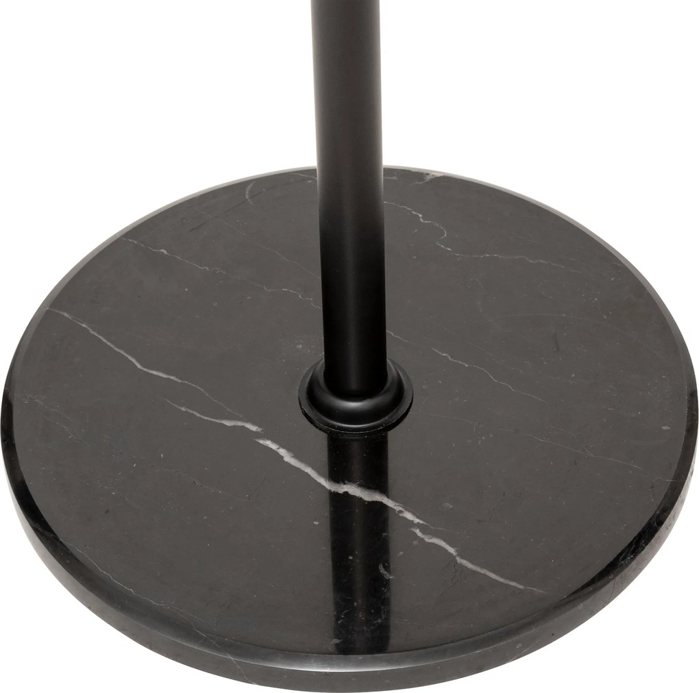 Věšák na kabáty BLACKMARBLE s 6 kovovými háčky, 173 cm