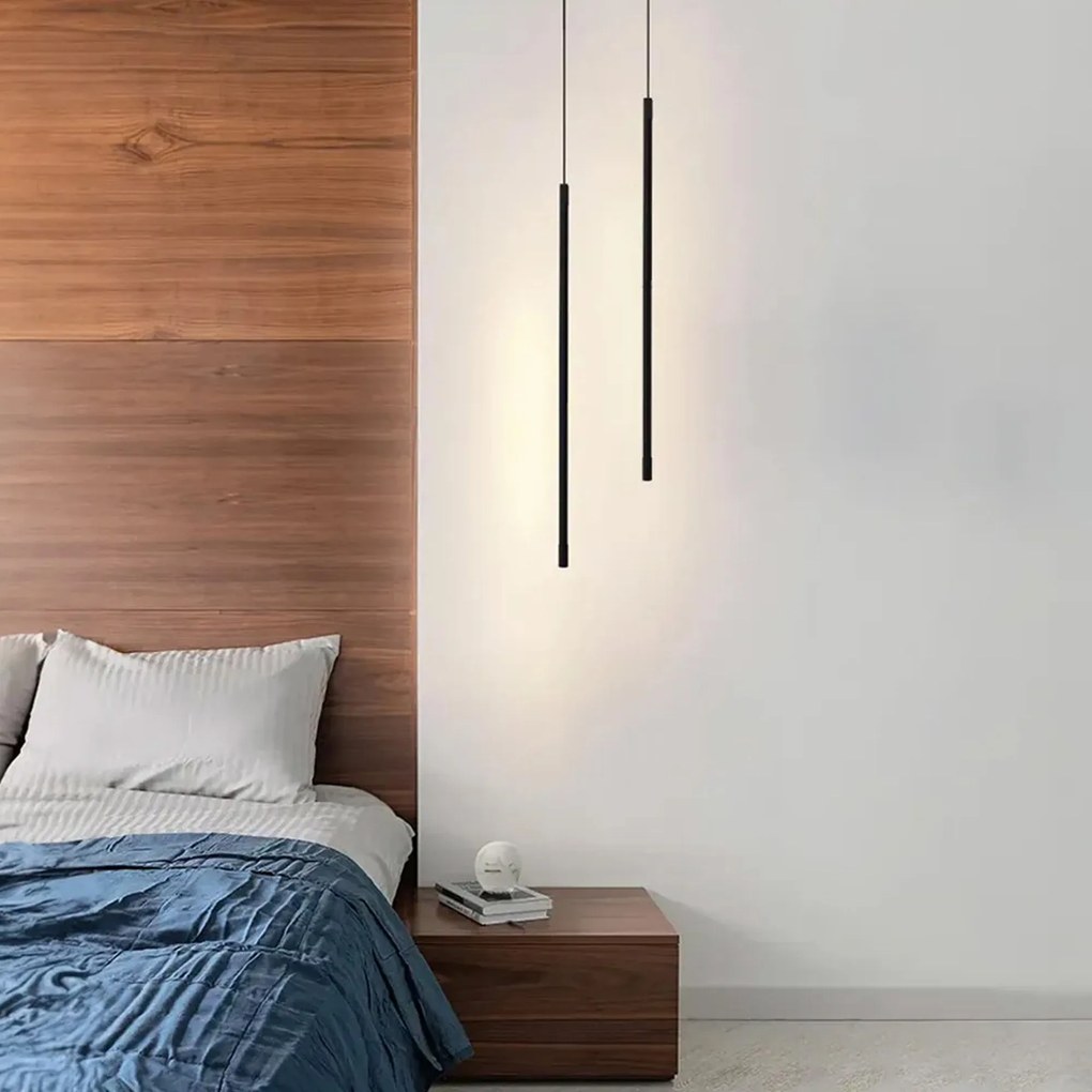 Toolight Toolight, LED stropní svítidlo 100cm, 18W, APP1449-C, černá matná, OSW-04186