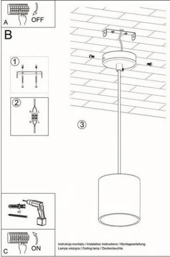 Lustr SOLLUX Orbis 1 GU10 1x40W bez zdroje SL.0051 černá