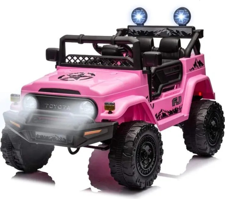 Elektrické autíčko Milly Mally Toyota FJ Cruiser Pink