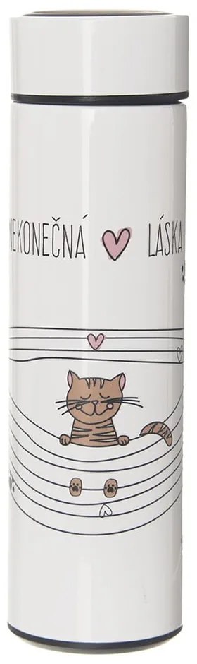 Bílá termoska 400 ml – Orion