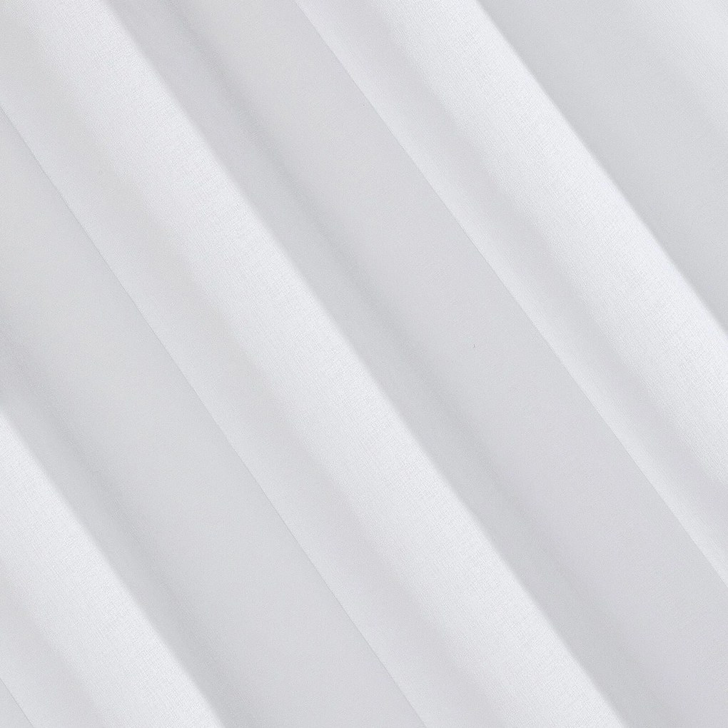 ZÁCLONA NA KROUŽCÍCH ESIM 140X250 CM BÍLÁ