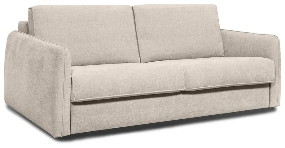 Béžová žinylková pohovka na každodenní spaní/rozkládací 189 cm Storm – Scandic