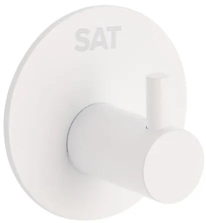 Háček SAT montáž bez vrtání bílá HACEKNALEP1KB