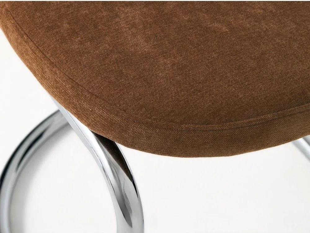 Jídelní židle v terakotové barvě Griffin – Unique Furniture
