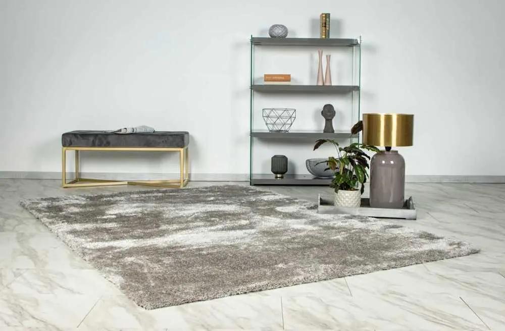 Lalee Kusový koberec Glamour 800 Silver Rozměr koberce: 120 x 170 cm