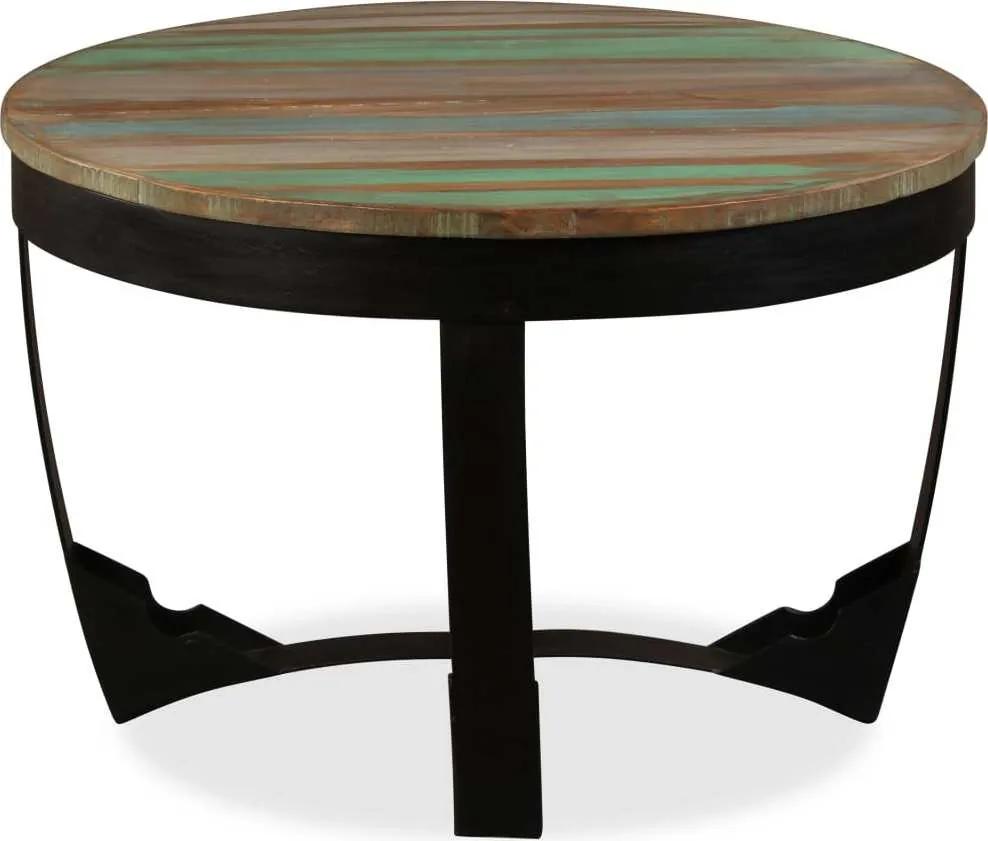 vidaXL Konferenční stolek masivní recyklované dřevo 60 x 40 cm [244672]