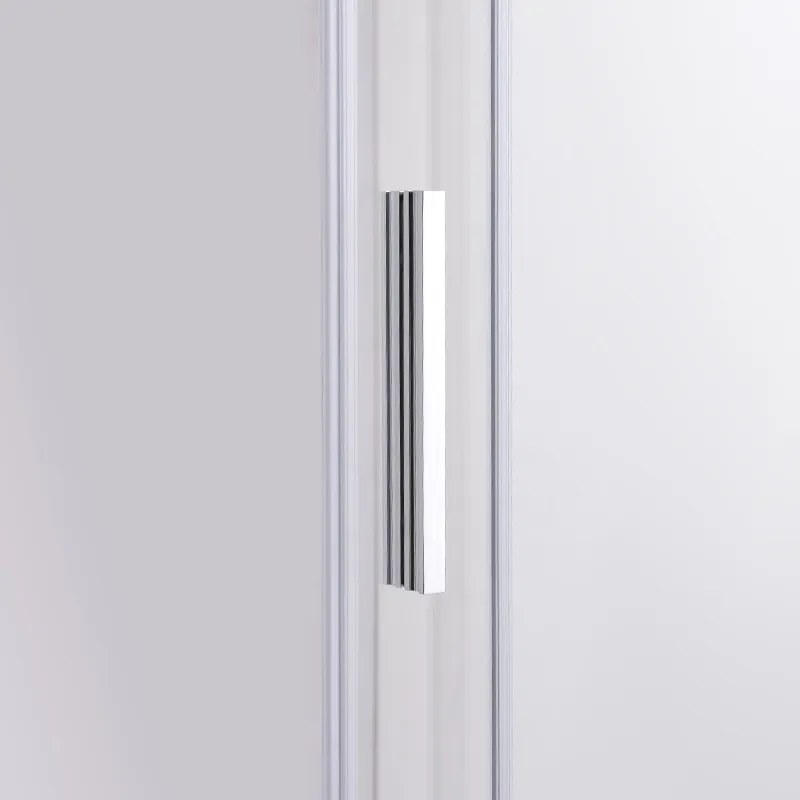 BPS-koupelny Posuvné sprchové dveře PD-NOCR HYD-5168 110 cm chrom/transparent pro instalaci do niky - bez vaničky