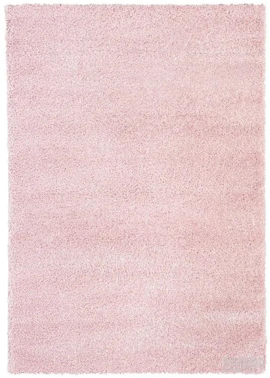 Kusový koberec LIFE SHAGGY 1500 Pink - 60 x 110 cm