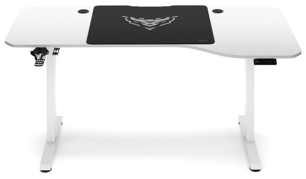 Výškově nastavitelný stůl 160 cm bílý: Diablo X-Tensio 1600