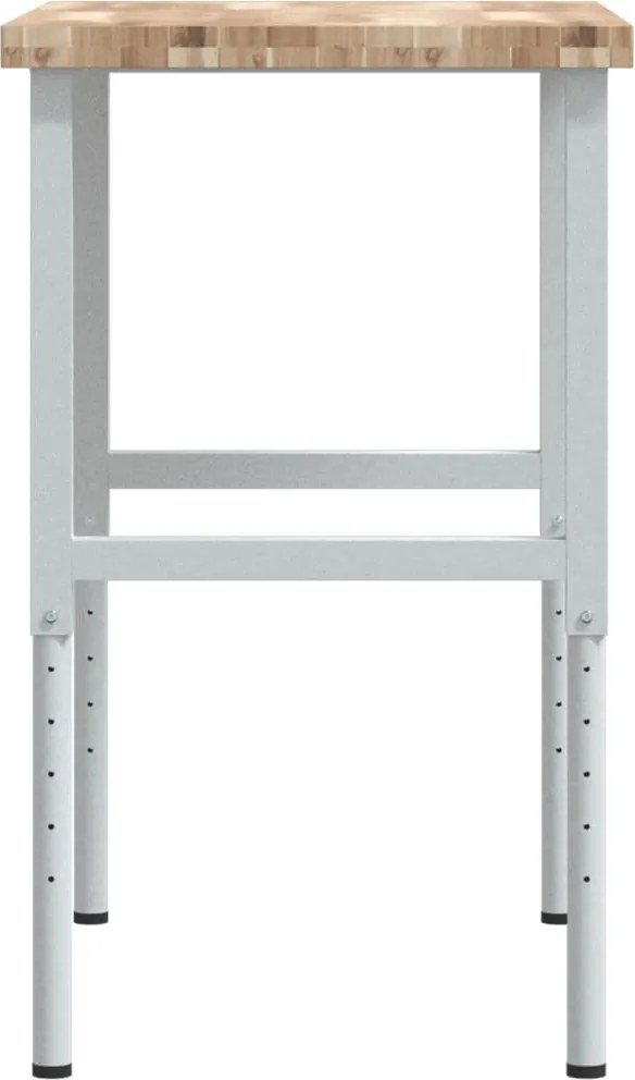 Pracovní stůl 100x60x(73–99,5) cm masivní akácie obdélníkový 3309713
