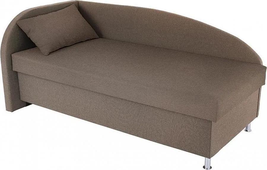 Dřevona - Elitte Čalouněná postel AVA NAVI, s úložným prostorem, 90x200, levá, SORO 90