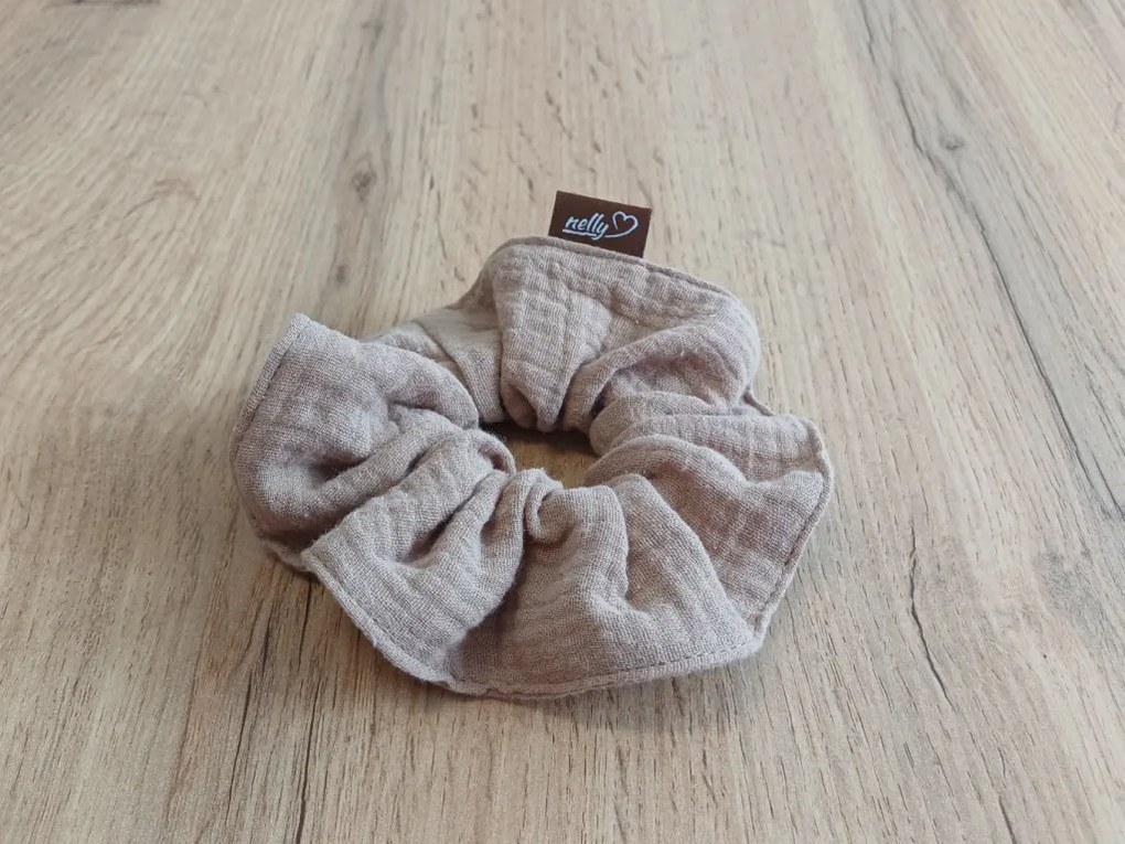 Mušelínové gumičky do vlasů Barva: Světle zelená