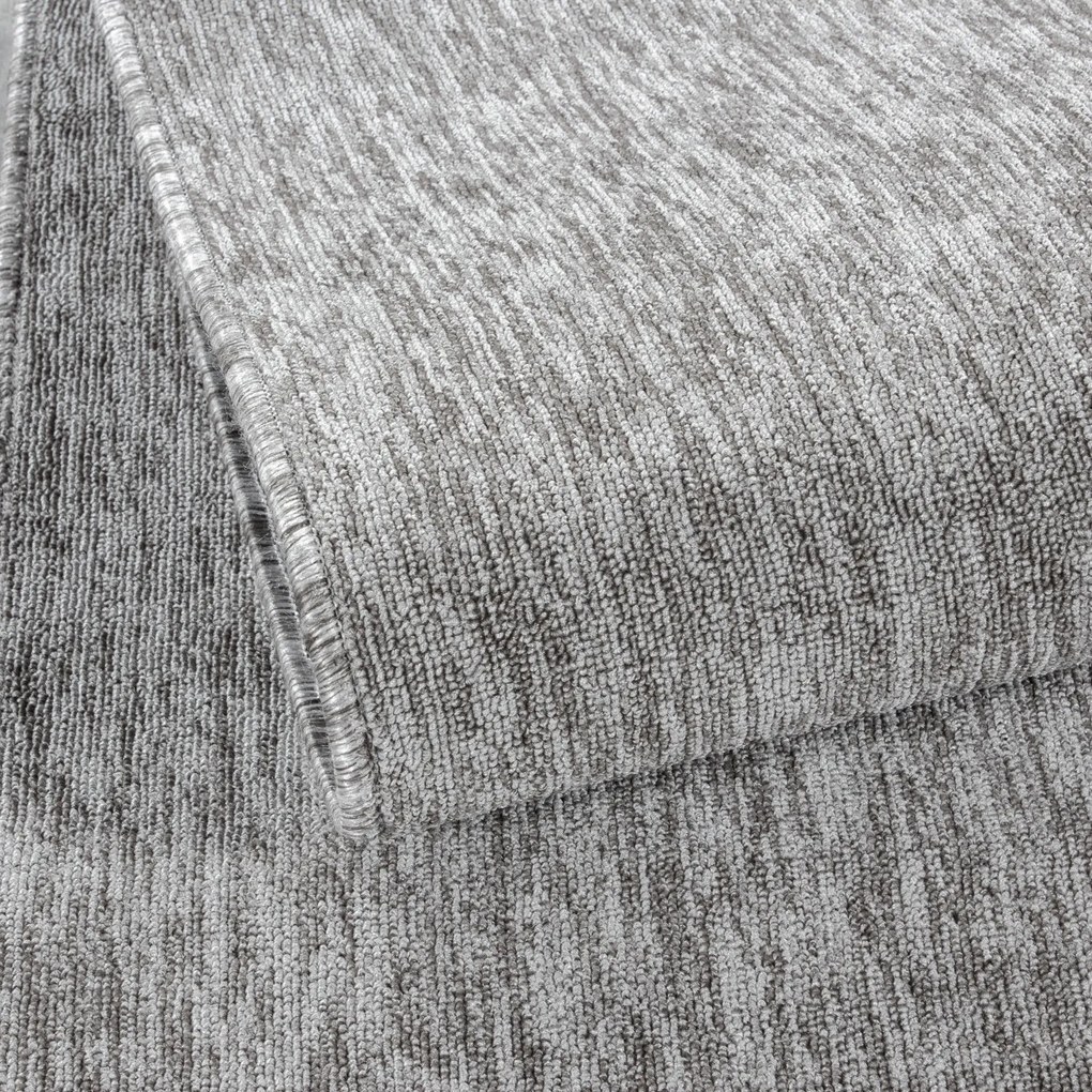 Ayyildiz, Kusový koberec Nizza 1800 lightgrey, 60x100, šedá, chodba / předsíň
