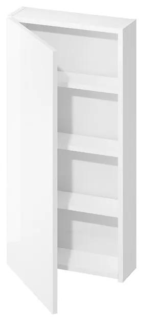 Cersanit City, závěsná skříňka 60x14x80 cm, bílá lesklá, S584-021-DSM