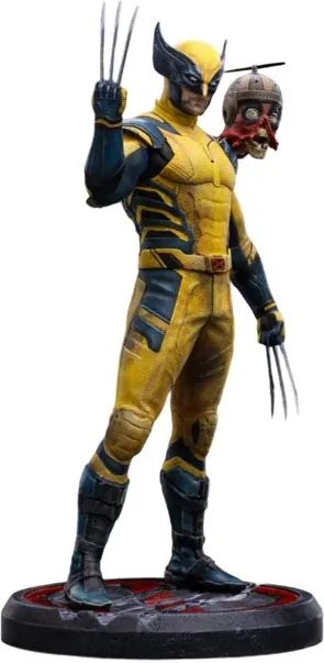 Figurka marvel - deadpool and wolverine - wolverine - art scale 1/10