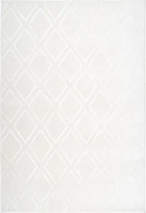 Kusový koberec Monroe 300 bílá 80 x 150 cm