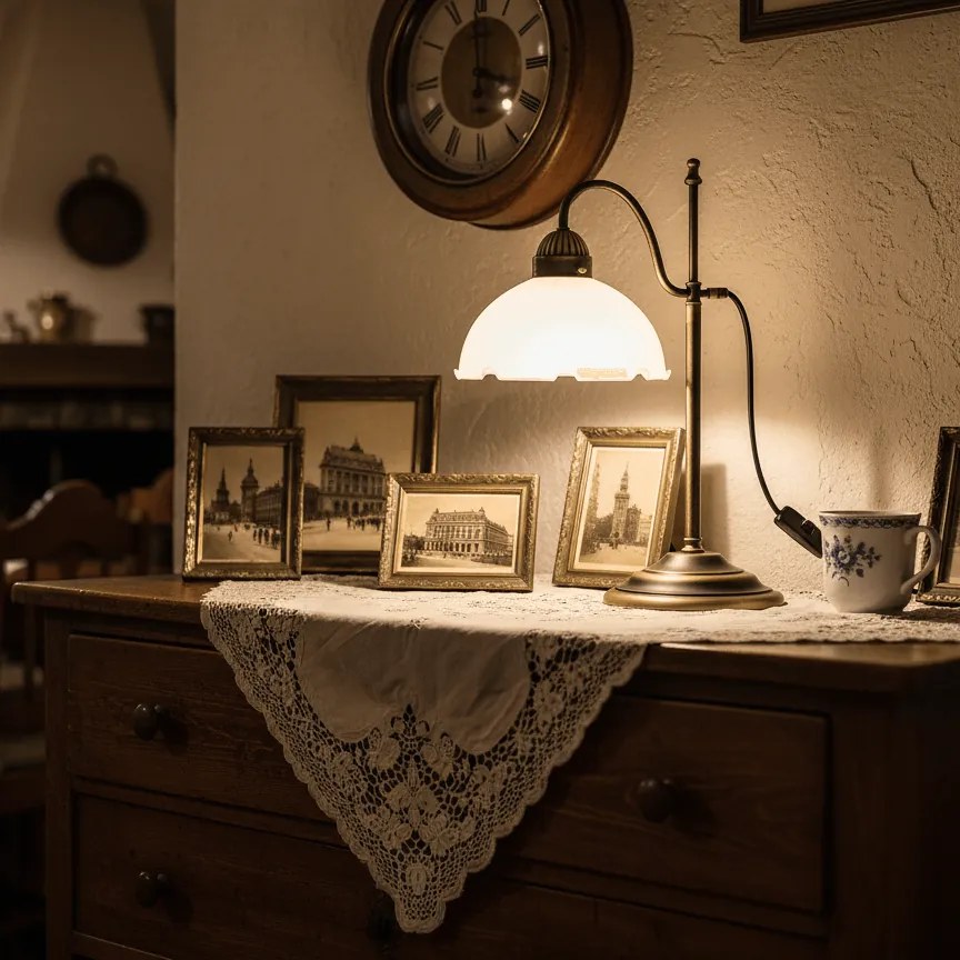 Svítidla KOLARZ Rustikální stolní lampa Kolarz Nonna 731.71.73