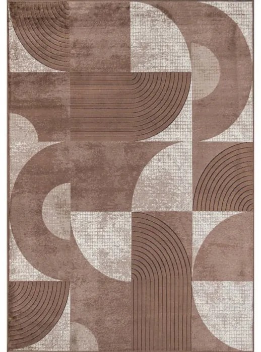 Vopi | Kusový koberec Girona 2755 822 brown - 100 x 140 cm