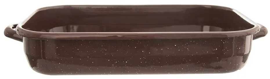 Orion Smaltovaný pekáč Brown, 27,5 x 18 cm , S