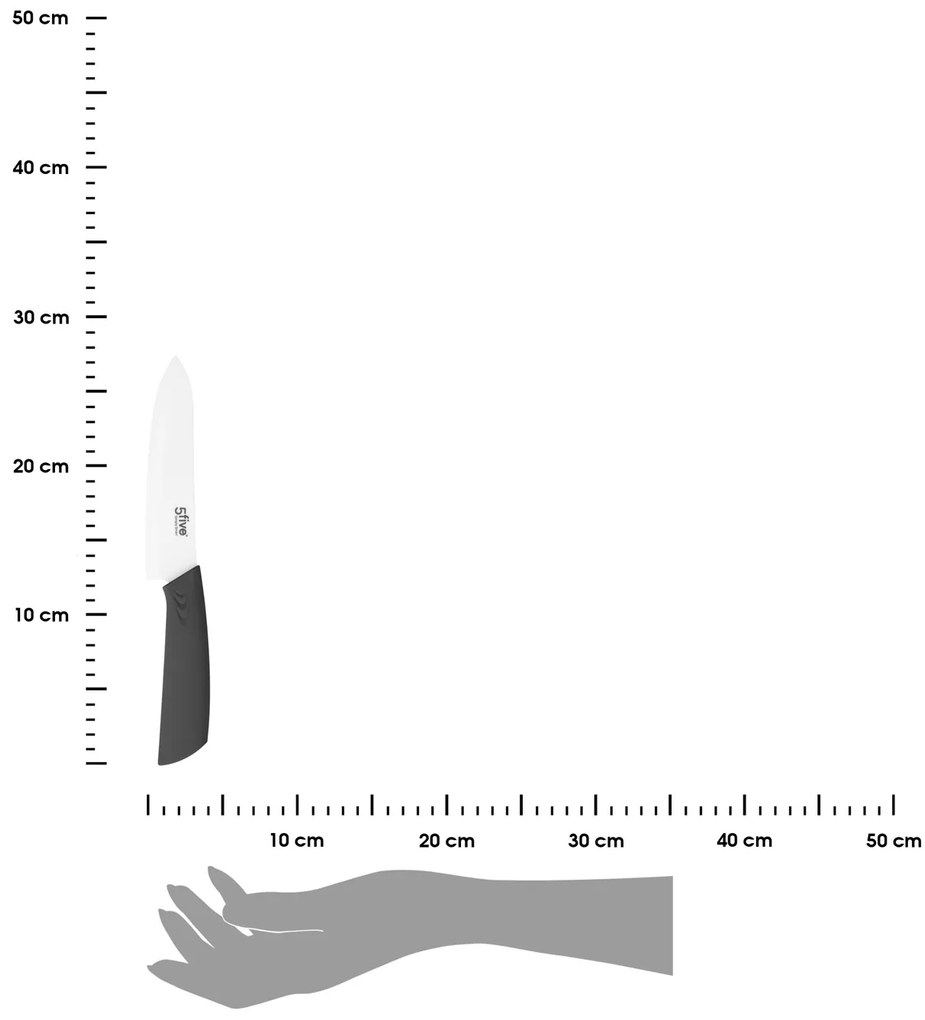 Keramický kuchyňský nůž Zirco 27,5 cm