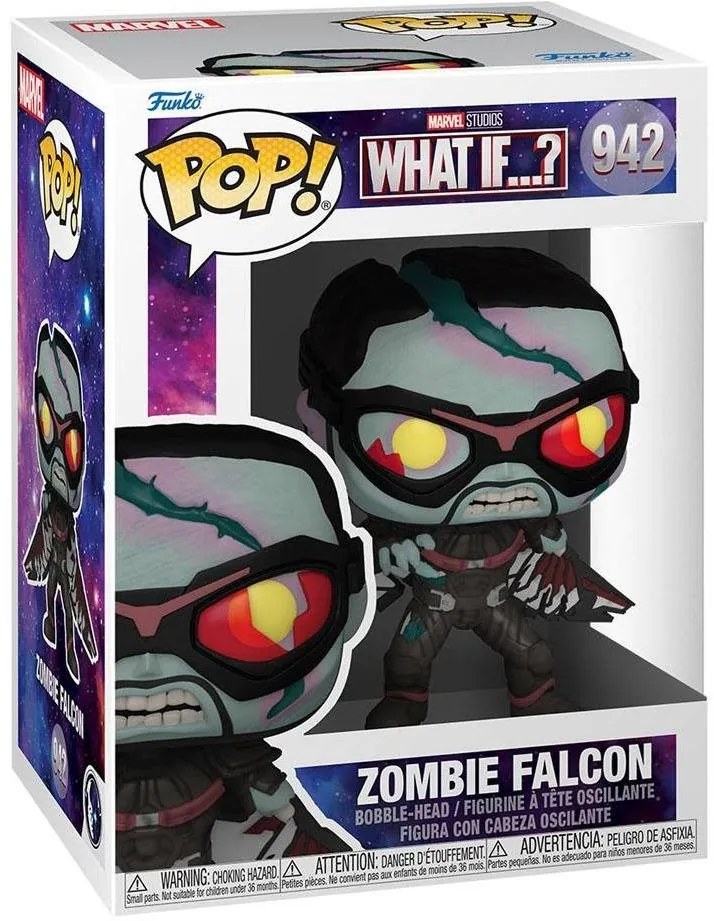 Funko pop: marvel what if s2 - zombie falcon