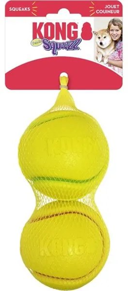Hračka tenis KONG Squeezz Tennis L 2 ks mix