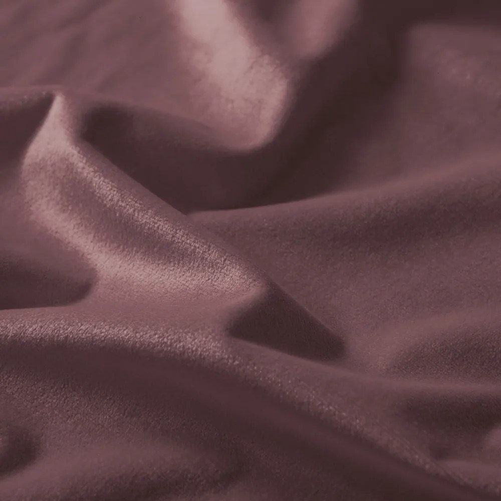 Biante Velký sametový oválný ubrus Velvet Premium SVP-019 Hnědofialový 260x320 cm