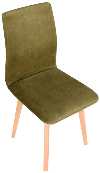Jídelní židle Lexia 2 Zvolte dřevo: Bílá, Zvolte látku: látka 19b