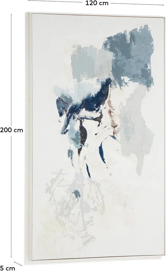 Ručně malovaný obraz s rámem/na plátně 120x200 cm Erale – Kave Home