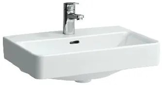 Laufen Pro S - Umyvadlo Compact, 55x38 cm, 1 otvor pro baterii, s LCC, bílá H8189584001041