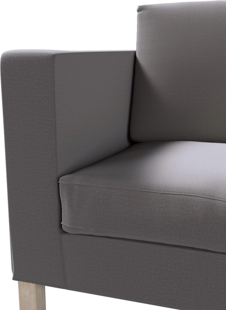 Potah na pohovku IKEA Karlanda 2-místná, krátký barva hnědá látka sametová